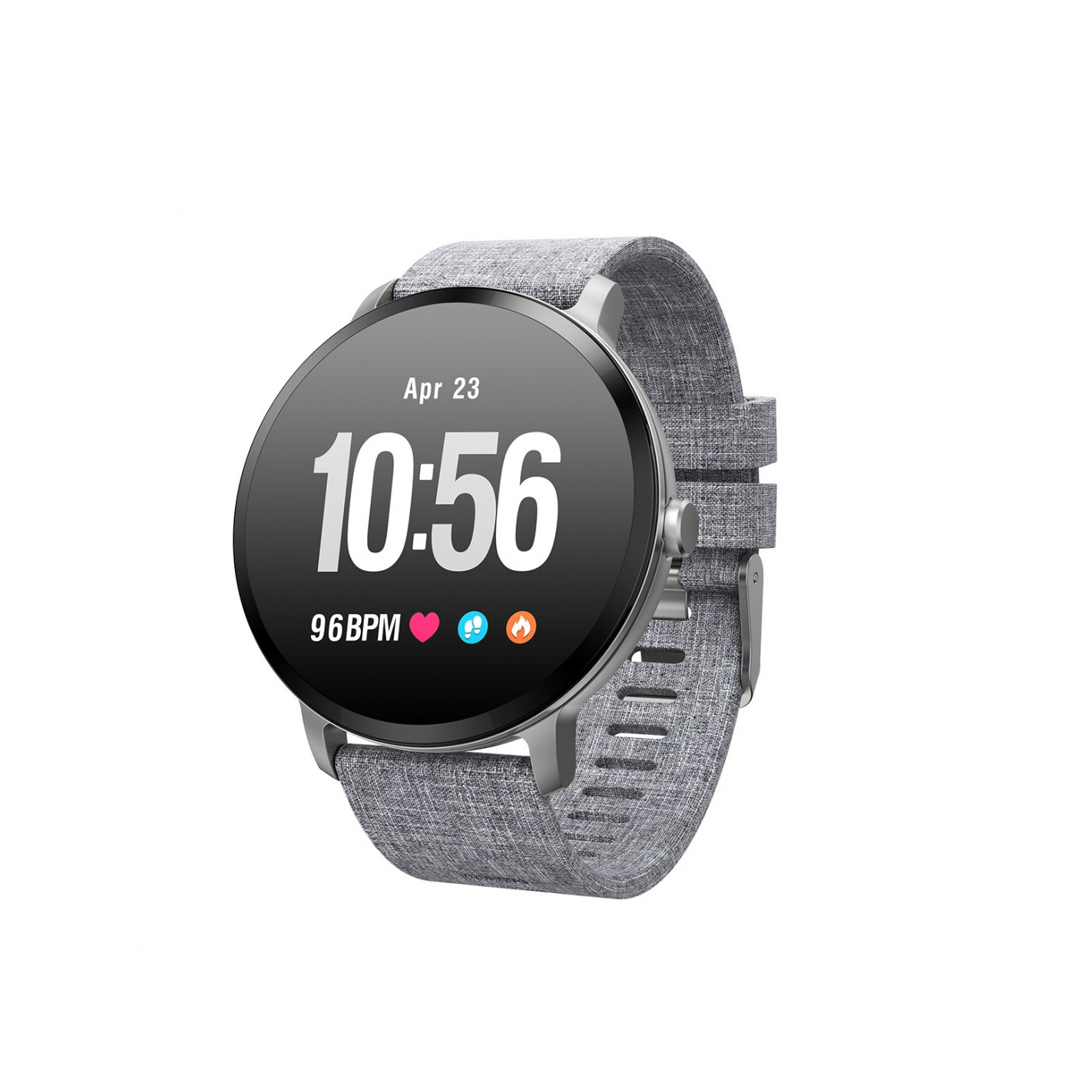 Reloj de Actividad y Salud Muvit iO Health Custom Gris Canvas (NUEVO ...
