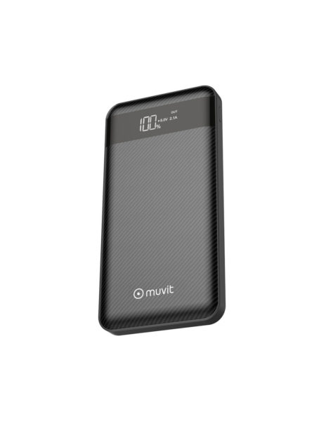 Power Bank Muvit 10000mAh USB 2 puertos 2A+3A+Puerto Tipo C PD (NUEVO ...